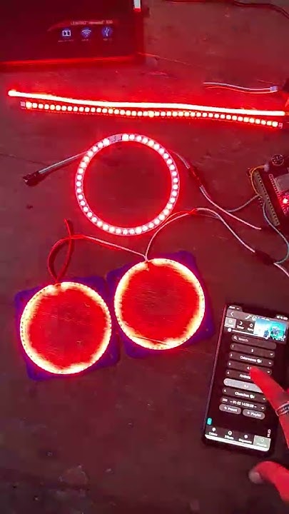 esp32 wled sound reactive rgb multiple strips #wled_sound_reactive # ...
