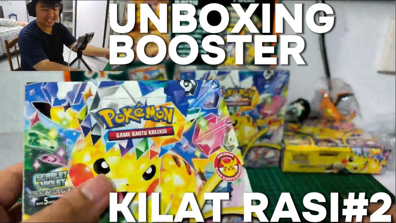 UNBOXING BOOSTER BOX KILAT RASI KE-2 HIT NYA OKE COYY - YouTube