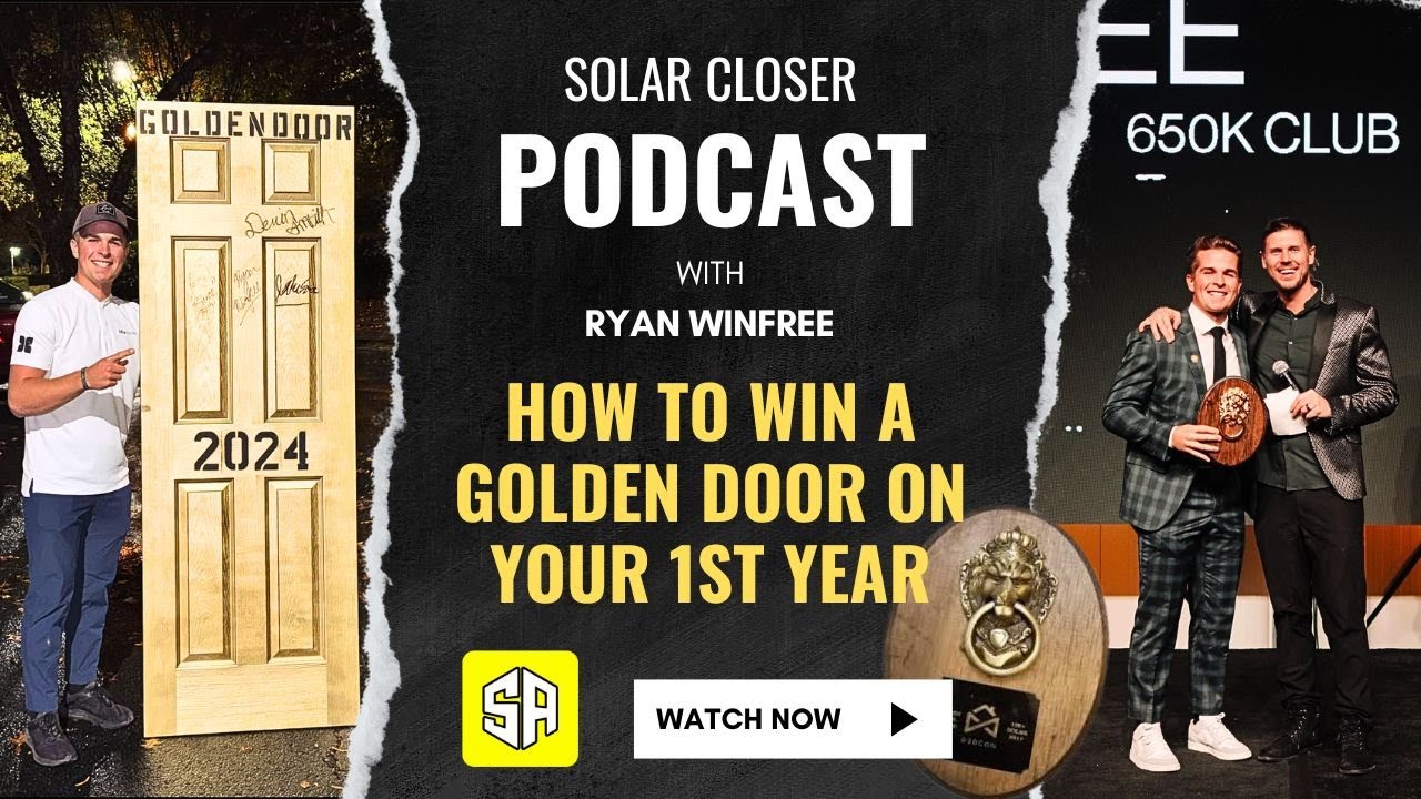 How to Win a Golden Door Award on Your 1st Year - Will Ellermets & Ryan ...