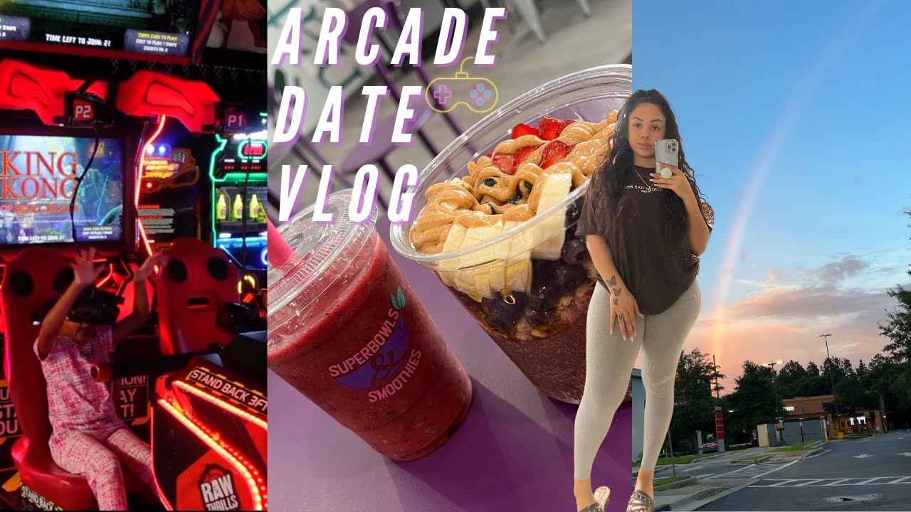 Arcade Date Vlog - YouTube