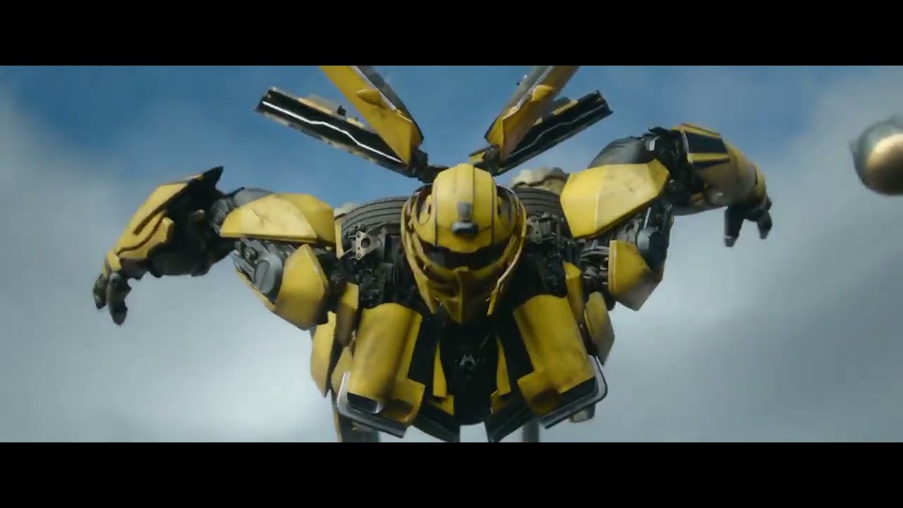 Bumblebee revive | Transformers: el despertar de las Bestias - YouTube