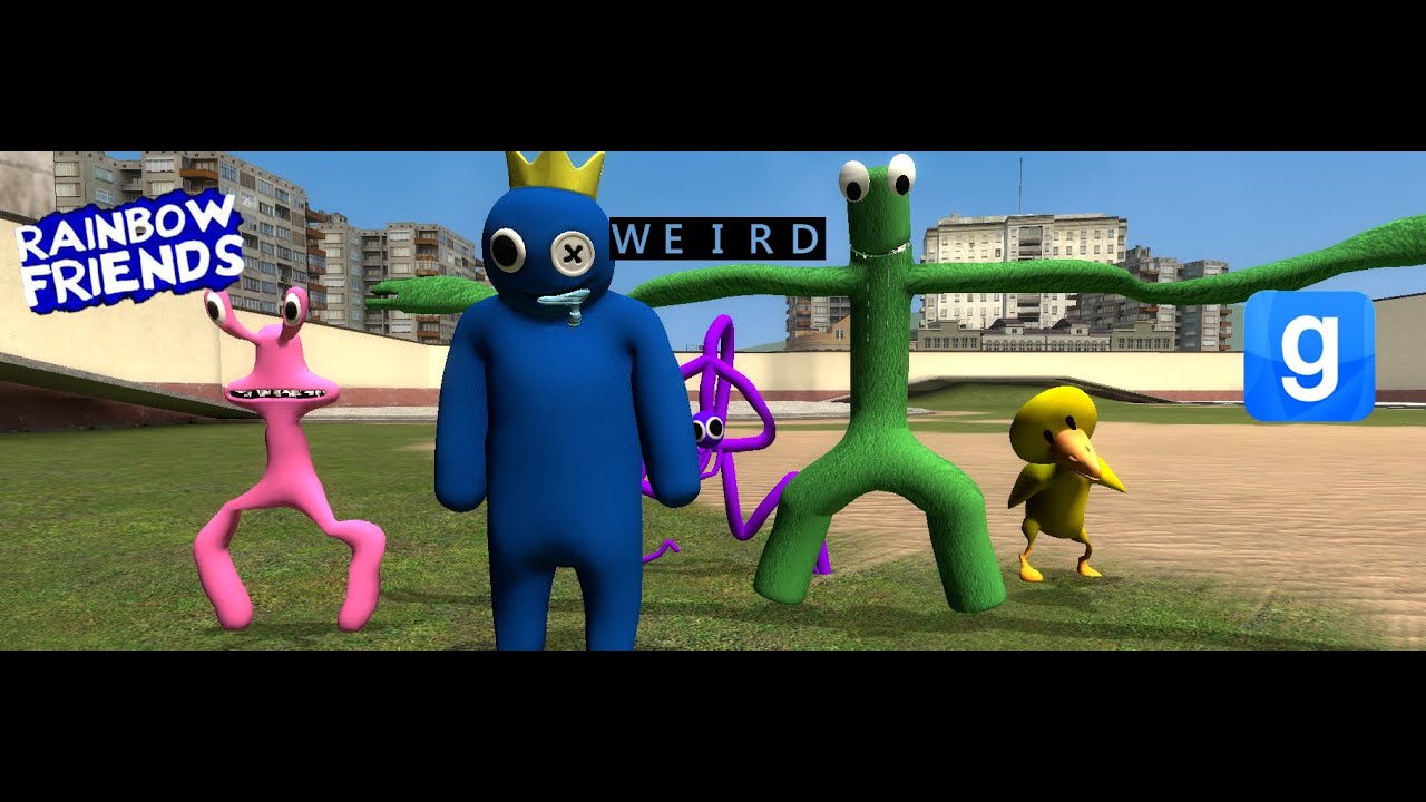 New Rainbow Friends Are weird... (Garry's Mod) - YouTube