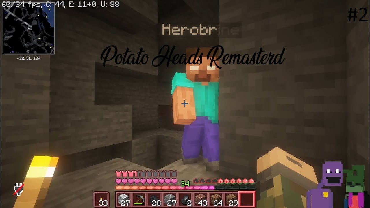 Ressourcen Farmen I Minecraft Potato Heads Remasterd I #2 - YouTube