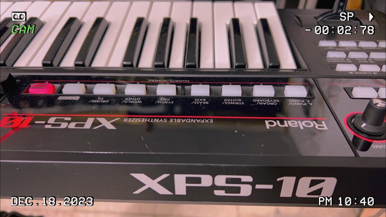 Samples Roland Xps10 IM - YouTube