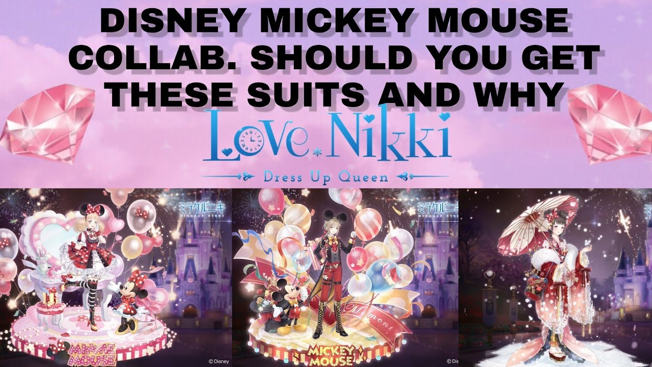 LOVE NIKKI DISNEY MICKEY MOUSE COLLAB - Should you complete these suits ...