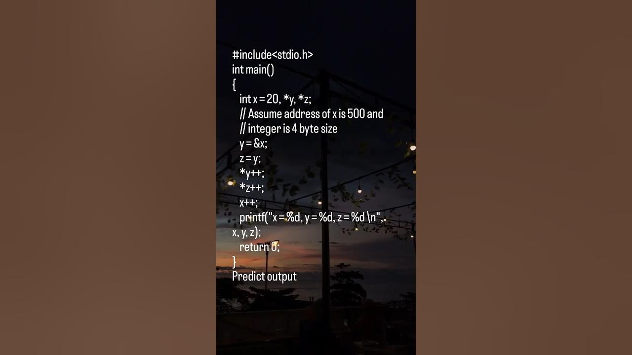 𝐏𝐫𝐞𝐝𝐢𝐜𝐭 𝐎𝐮𝐭𝐩𝐮𝐭 #cprogramming #language #code #codes #JavaScript #string ... 𝐏𝐫𝐞𝐝𝐢𝐜𝐭 𝐎𝐮𝐭𝐩𝐮𝐭 #cprogramming #language #code #codes #JavaScript #string ...