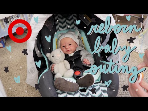 Target Outing with Reborn Baby Asher! Shopping with Reborn Baby | Kelli Maple