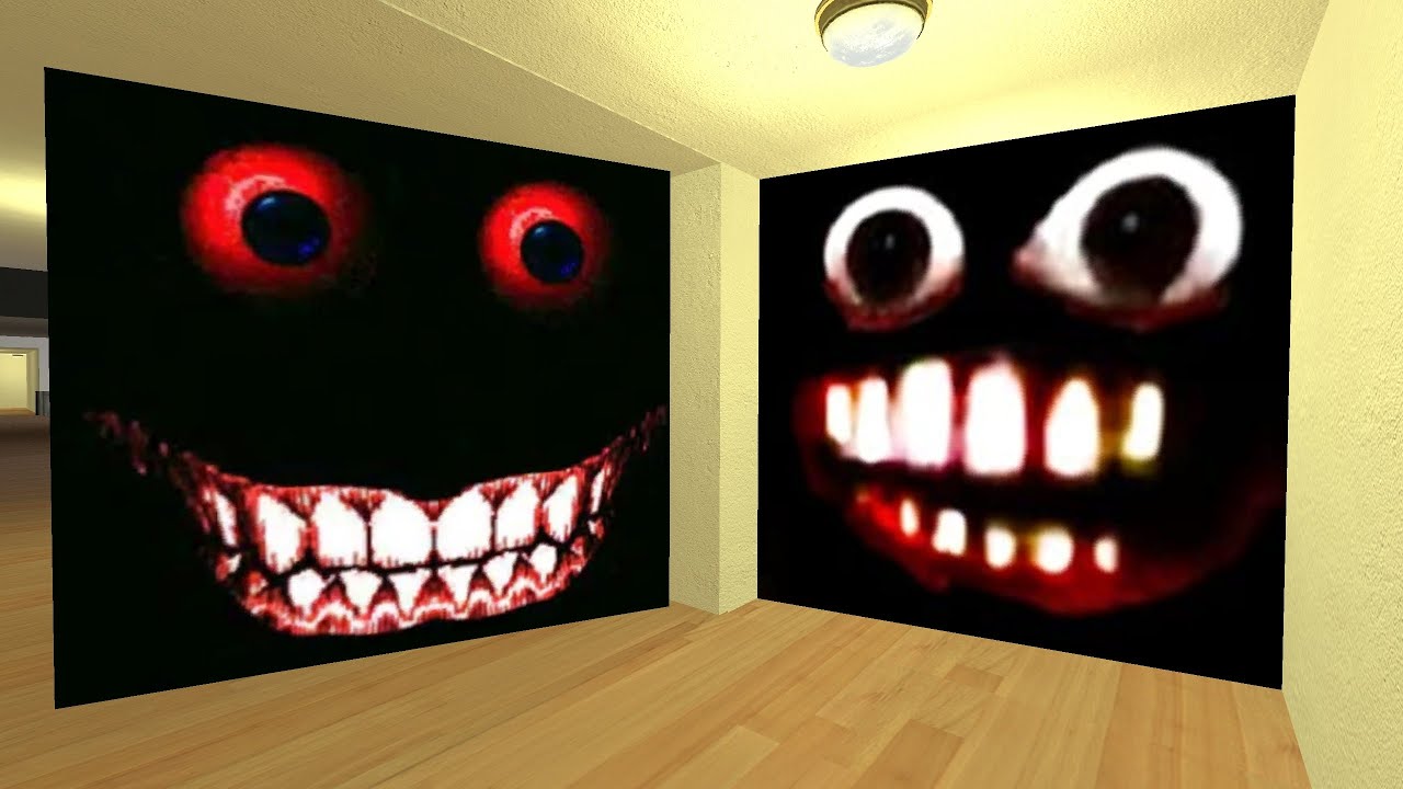 Scary Face And Creepy Face Nextbot Gmod - YouTube