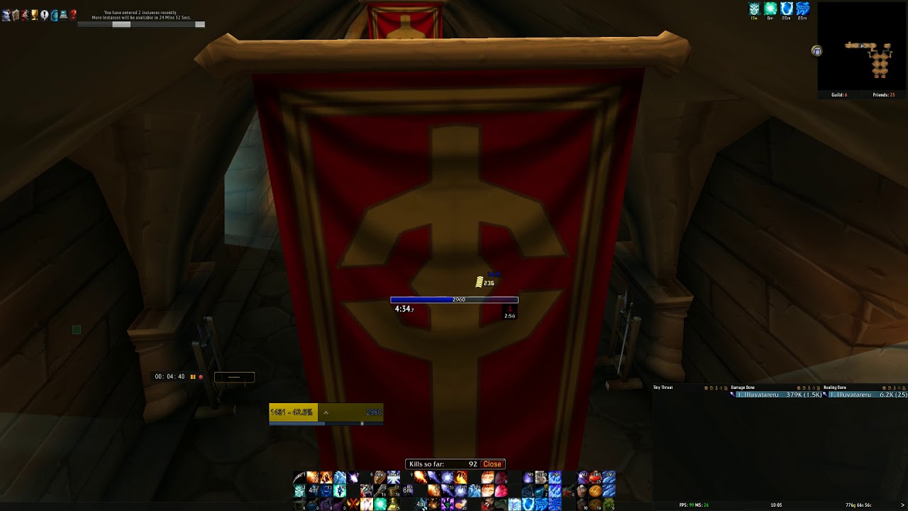 SM, Cath, Armory, Bib One Pull 187 Mobs - YouTube