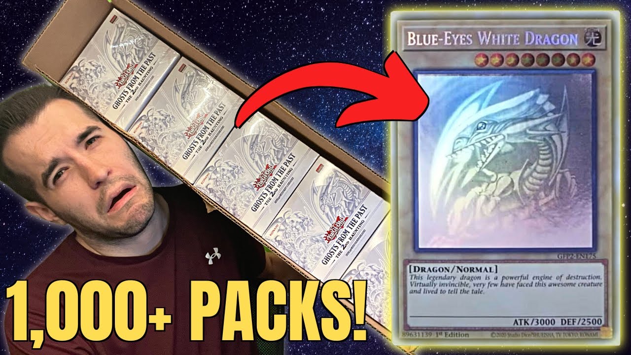 Opening Packs Until I Pull GHOST Blue-Eyes (1,000+ Packs) - YouTube