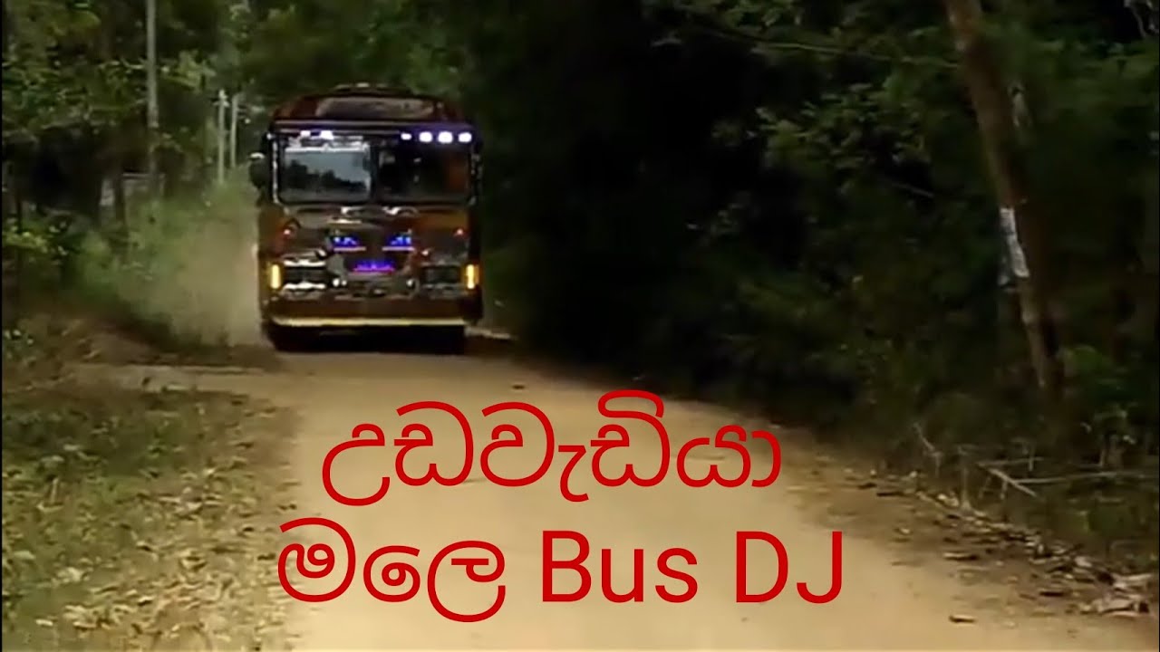 උඩවැඩියා මලෙ Bus DJ - YouTube