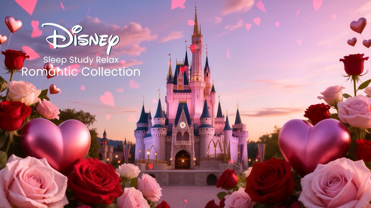 Disney Love Castle Ambience 🏰 | Gentle Romantic Music & Heartwarming ...