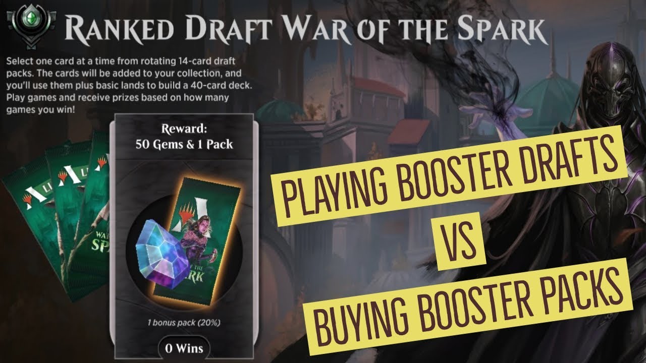 Playing Booster Drafts VS Buying Booster Packs - YouTube