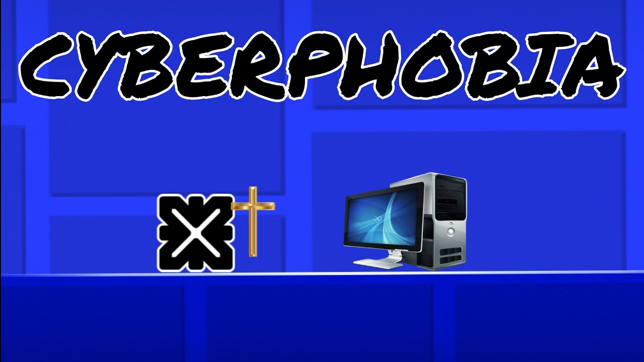 CYBERPHOBIA BY ZUBWAR | GEOMETRY DASH | (ON MOBILE) - YouTube