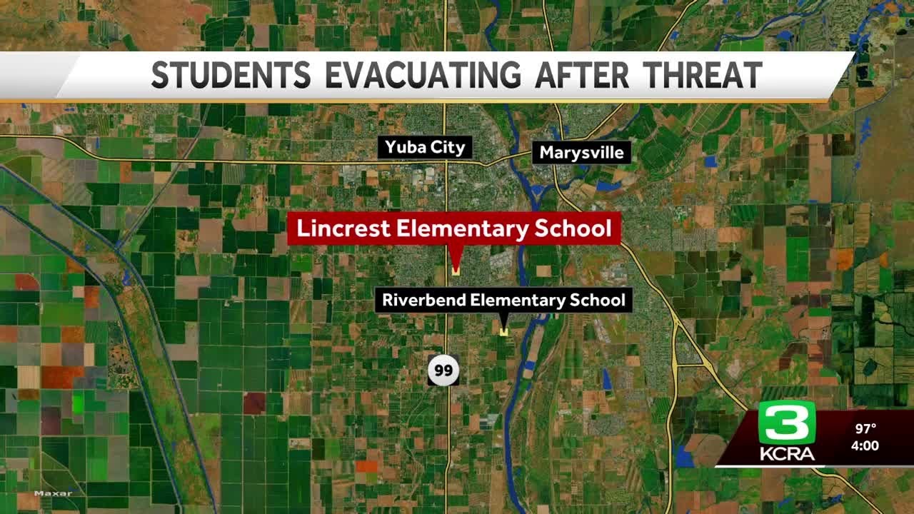 Sutter County elementary school evacuated due to threat, sheriff says - YouTube