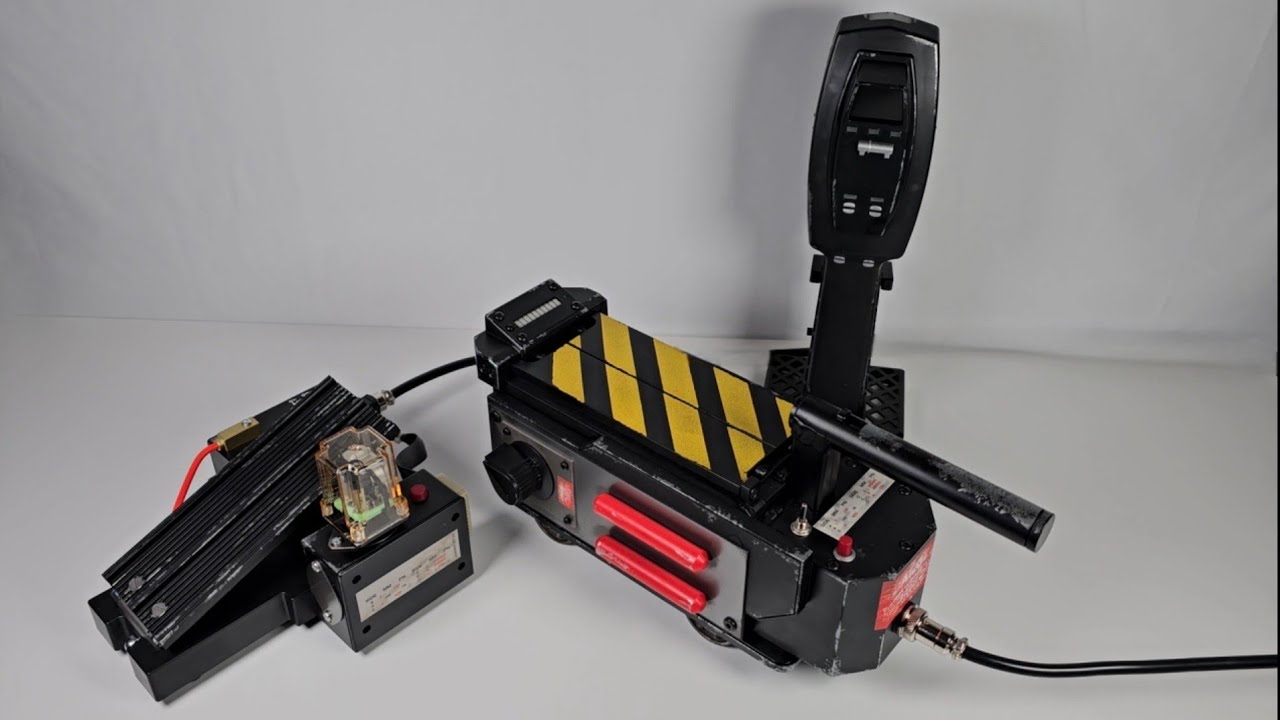 Haslab Ghostbusters Two In The Box Ghost Trap And PKE Meter - YouTube