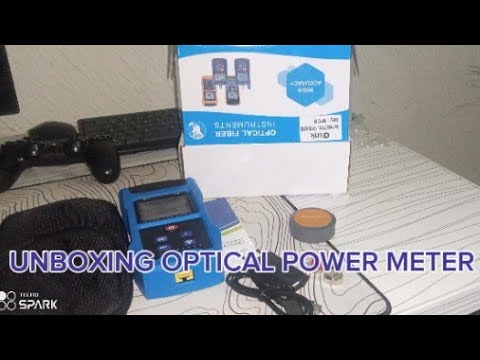 UNBOXING OPTICAL POWER METER / Testing OPTICAL POWER METER ...