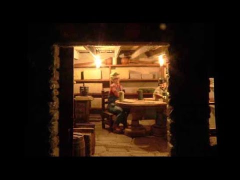 O scale Interiors on Steve's railroad - YouTube