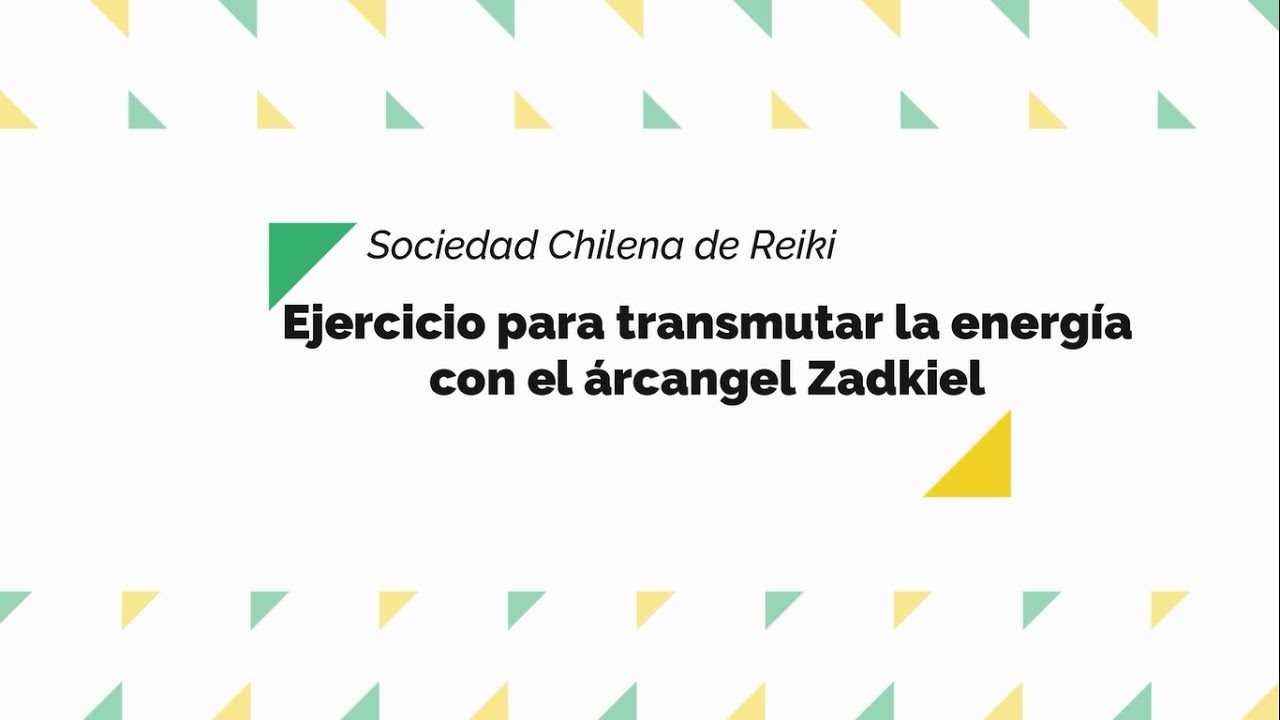 Ejercicio para transmutar la energia con el Arcangel Zadkiel - YouTube