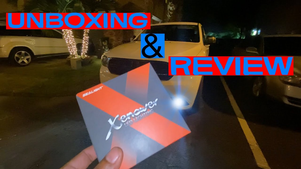 H11 Fog Lights | Sealight Xenower Led | Unboxing and Review - YouTube