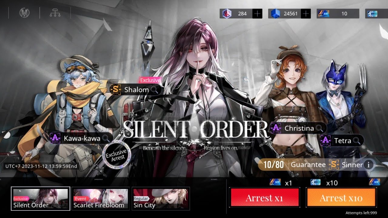 [Path to Nowhere] Summoning in New Limited Banner: Shalom, Christina ...