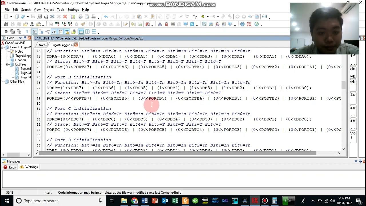 Video Penjelasan Interrupt Timer pada CVavr & Proteus - YouTube