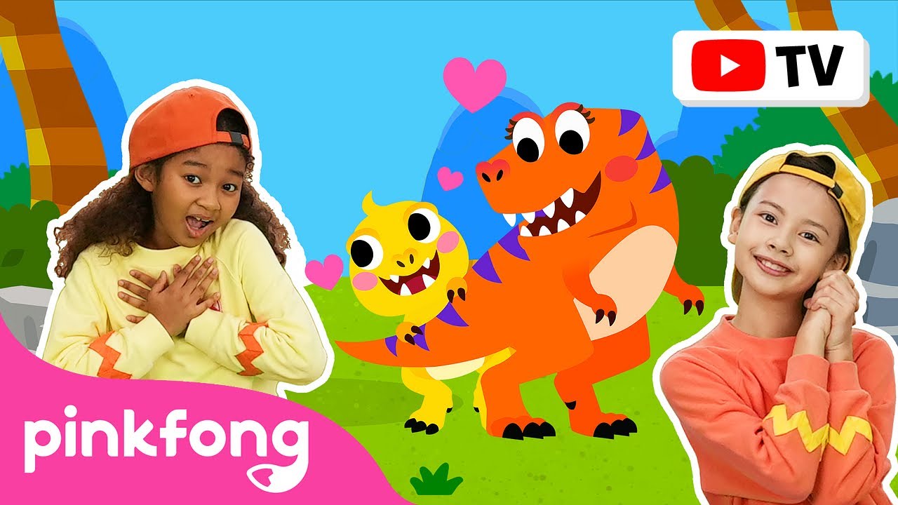 Bebé T-Rex🦖 | Dinosaurios | Pinkfong Canta & Baila | Canciones ...