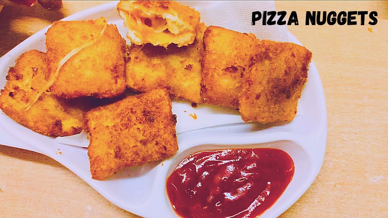 పిజ్జా నగ్గెట్స్ || Best Evening Snack || Homemade Pizza Nuggets - YouTube