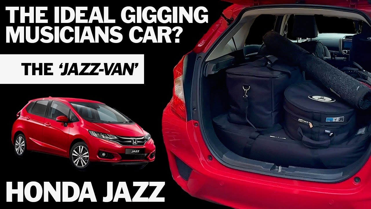 HONDA JAZZ - THE IDEAL CAR THE THE GIGGING MUSICIAN? Load space review ...