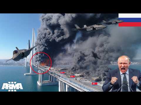 6 dakika önce! ABD ve Ukrayna F-35 jetleri 10 tonluk bomba atarak Rusya'nın Kursk Köprüsü'nü yerle b