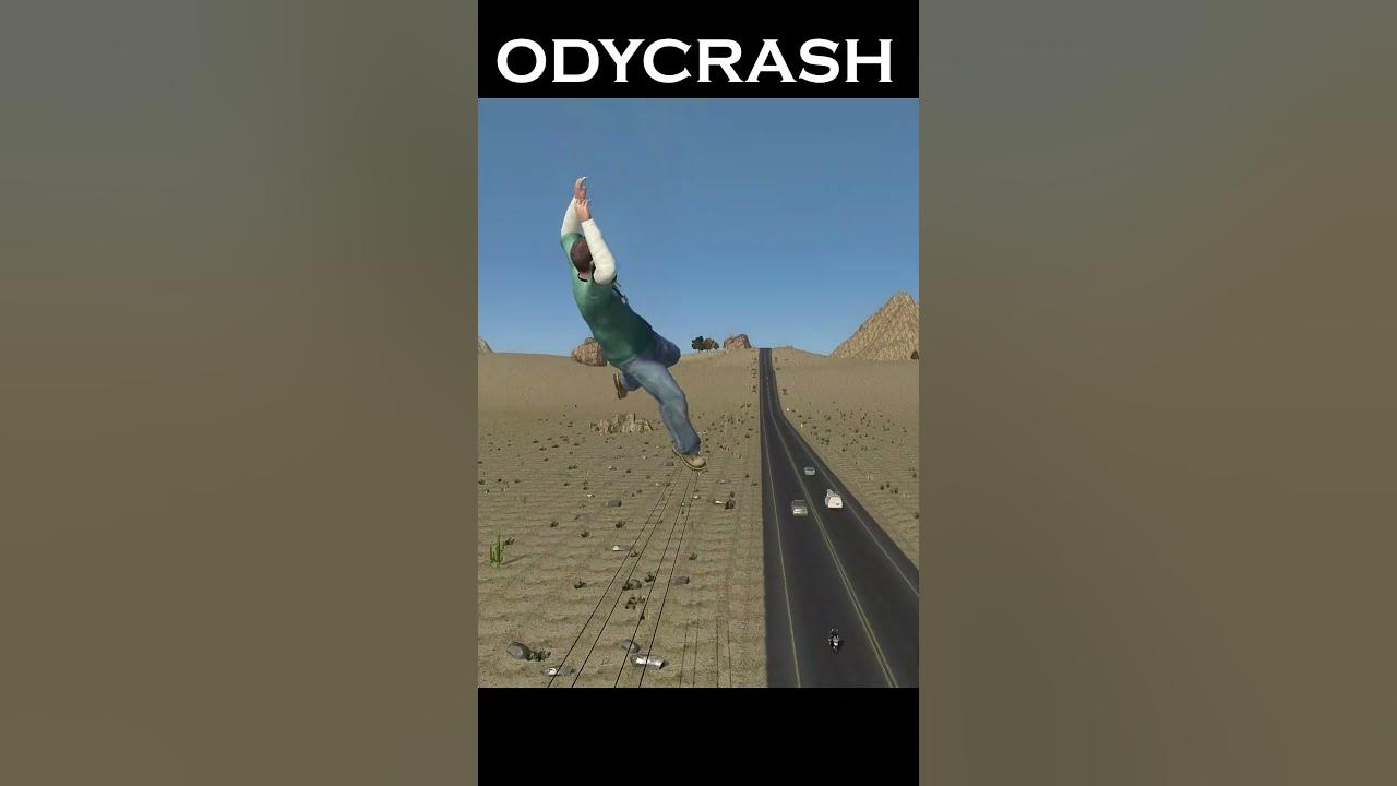 GTA 4 No seat belt car crash and ragdoll #gta4crashtesting #gtacrash # ...