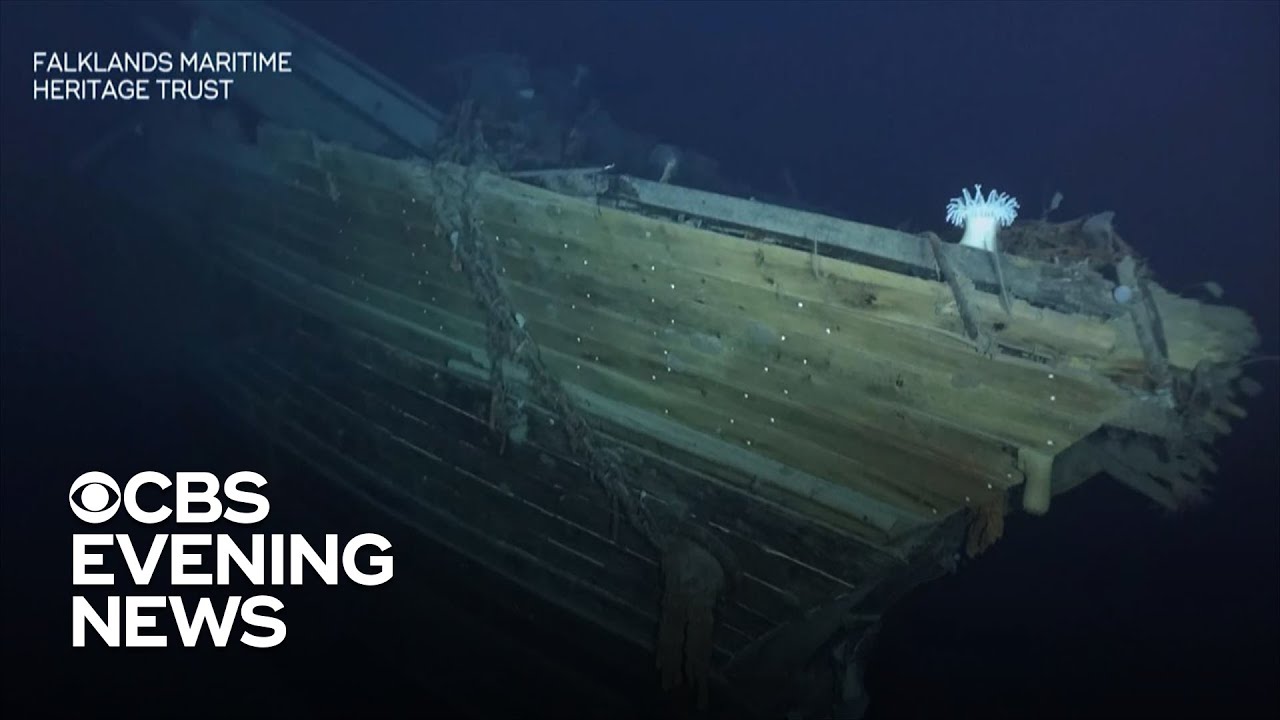Antarctica pioneer’s lost ship found after 107 years - YouTube