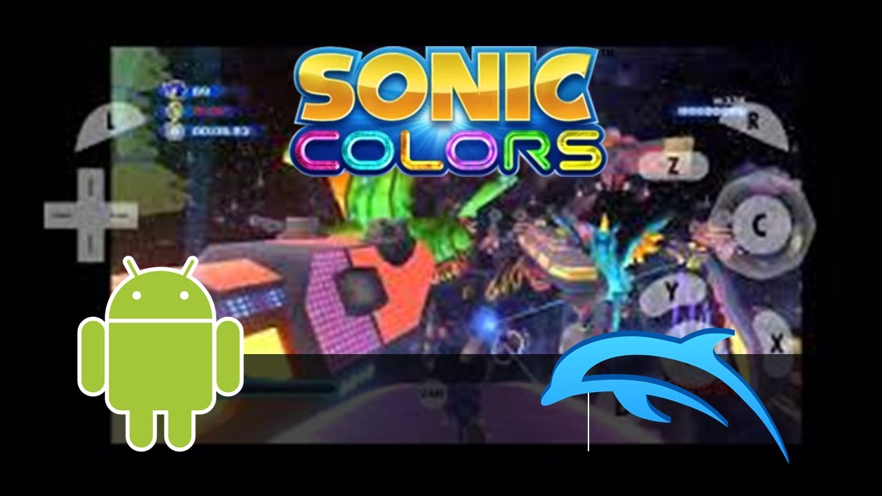 Sonic colors android! (Starlight Carnival act 1-2) Dolphin emulator w ...