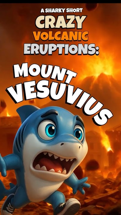 Mount Vesuvius Eruption! 💥🌋 Pompeii’s Frozen Secrets | Sharky Shorts ...