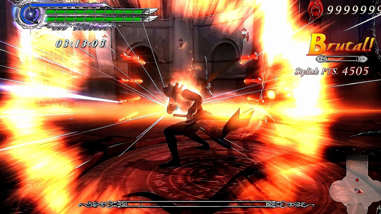 Vergil TIGER CLAW Vs Savior | Devil May Cry 4 Mods | Gameplay - YouTube
