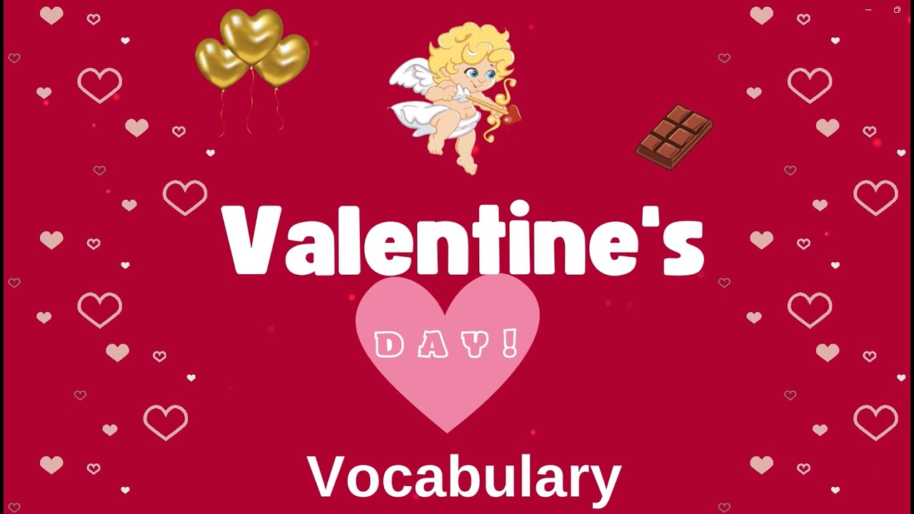 Valentine's Day | Vocabulary in English | Flashcards - YouTube