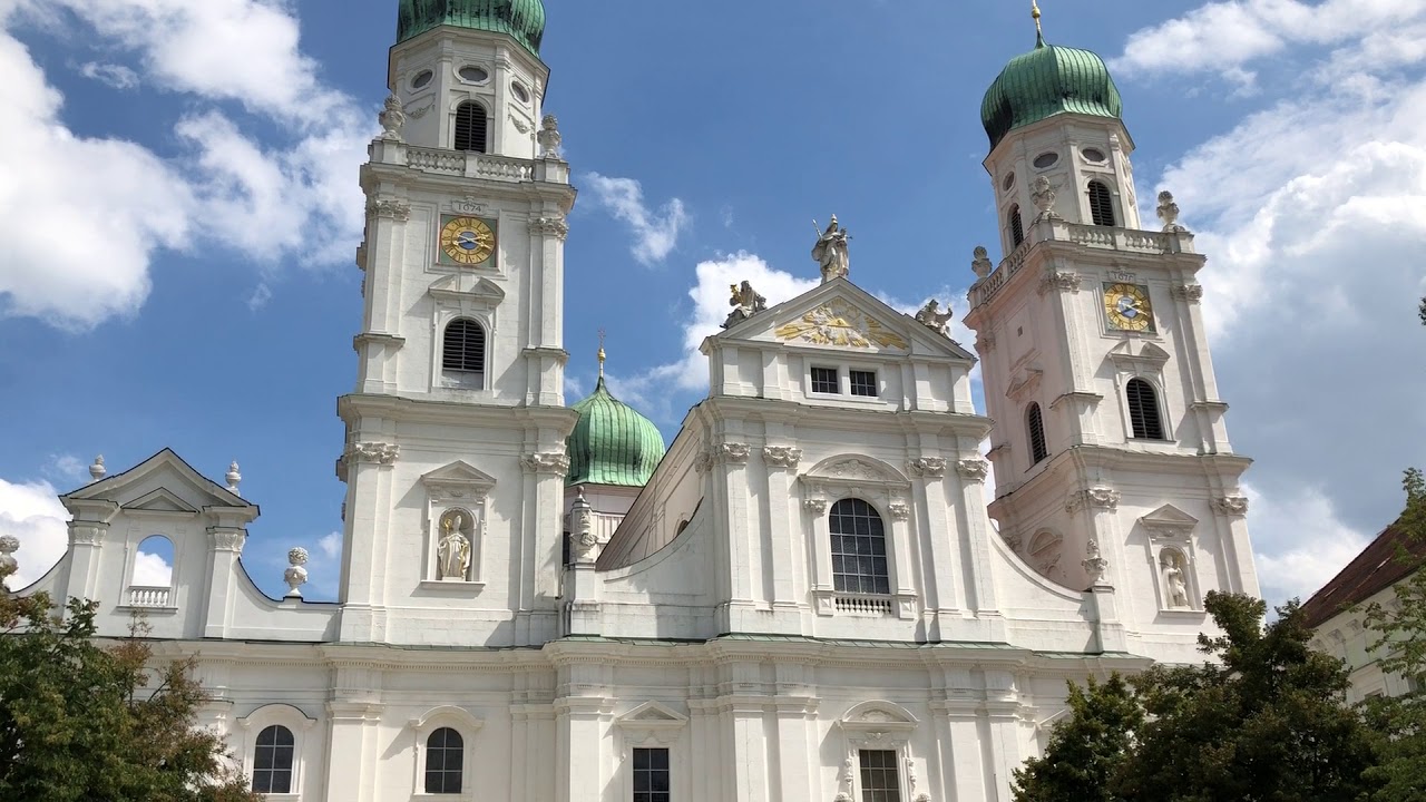Passau Dom St. Stephan Kirche Church Hitzewelle Sommer 2018 - YouTube