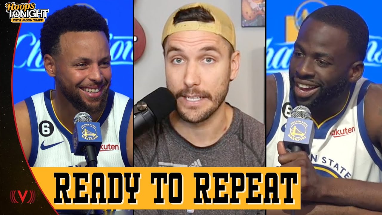 Warriors Media Day Reaction: Steph Curry, Draymond locked in + free ...