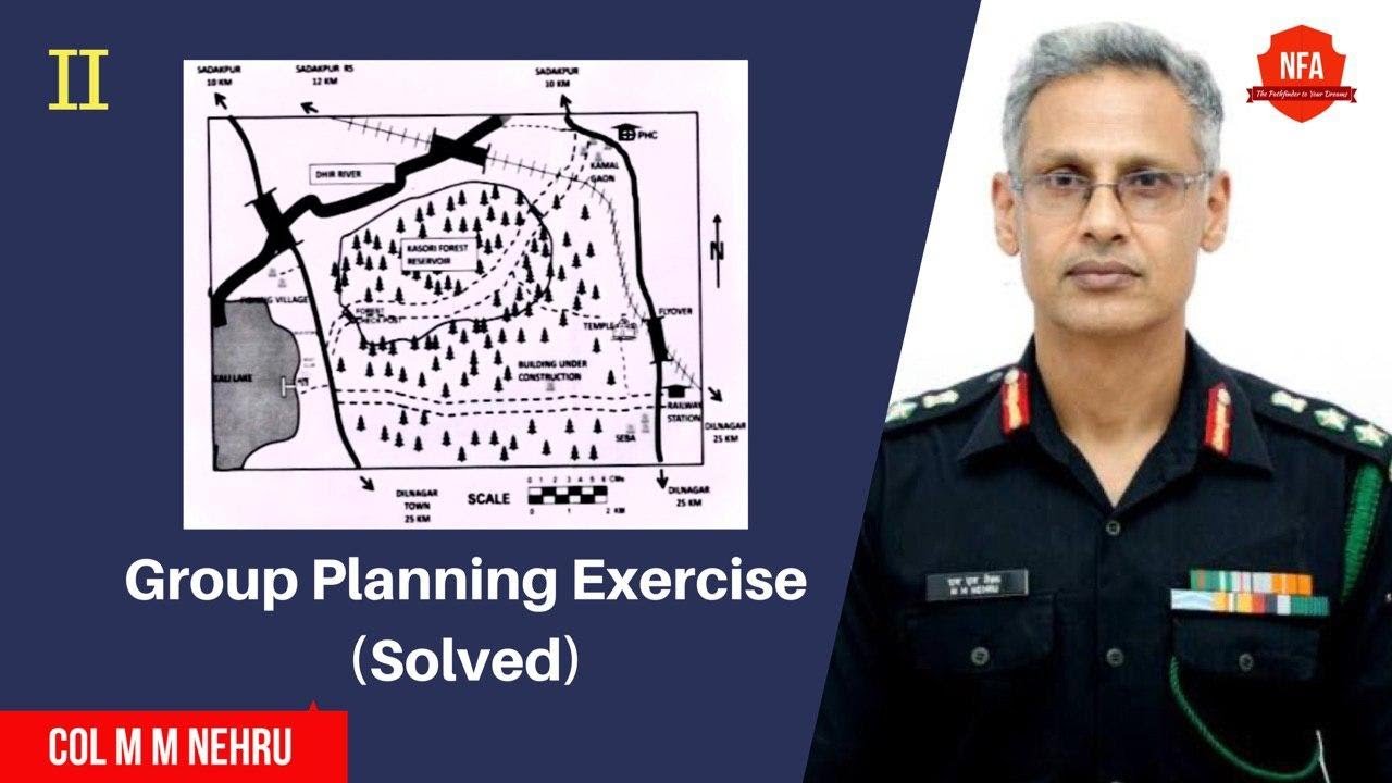 Group Planning Exercise (GPE) Part 2 | SSB Psych Series | Colonel Nehru ...