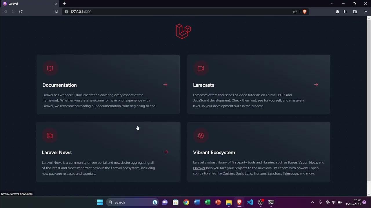 Cara install Laravel 10 via Composer - YouTube