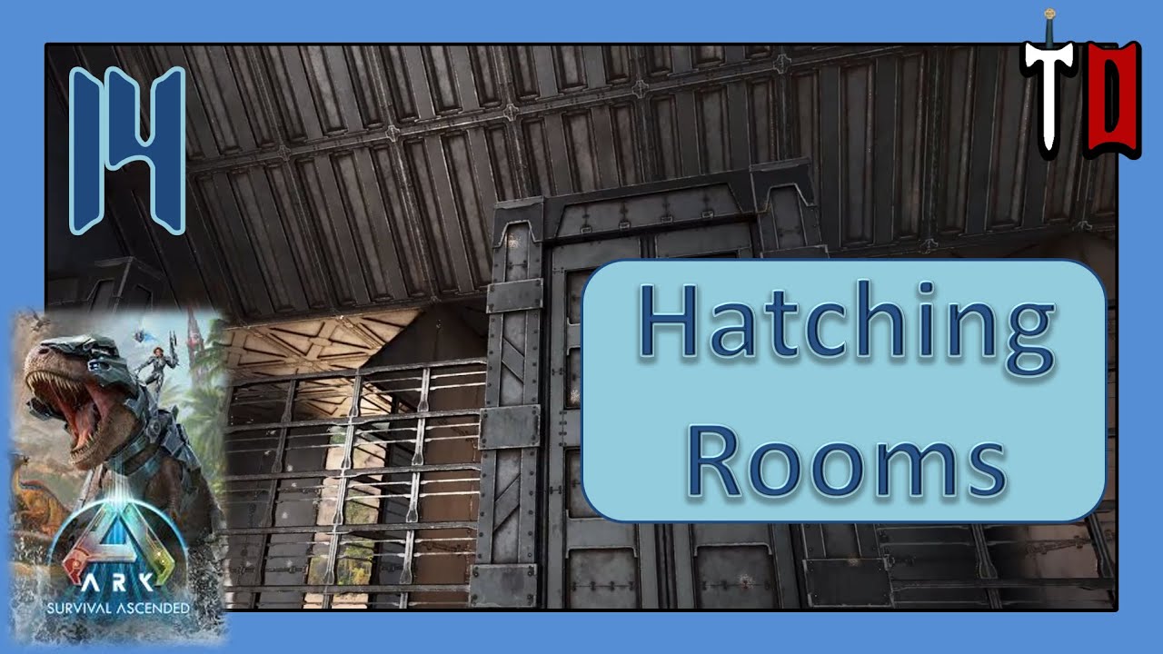 ARK Survival Ascended - S3 Ep14 - HATCHING ROOMS FOR THE BREEDING ...
