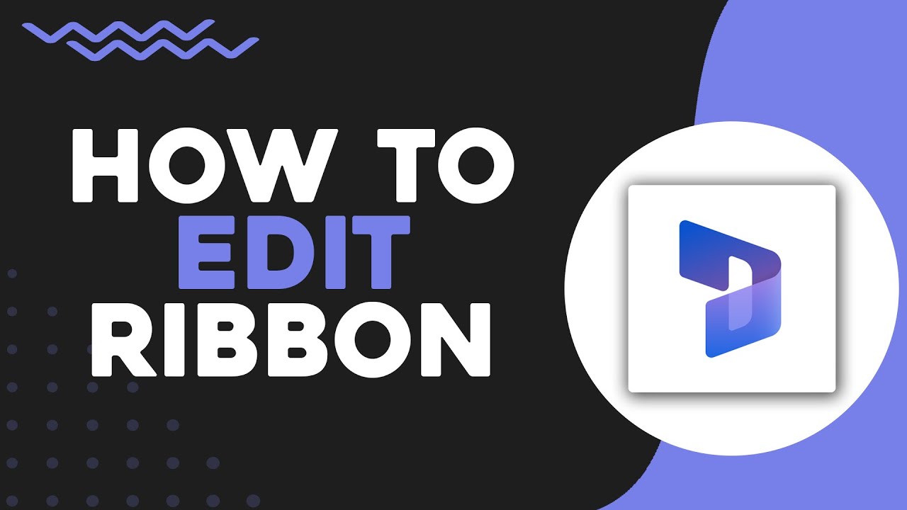 How To Edit Ribbon In Microsoft Dynamics 365 (Quick Tutorial) - YouTube