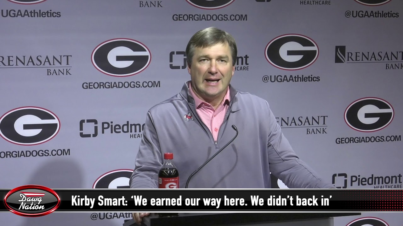 Georgia coach Kirby Smart praises LSU offense - YouTube