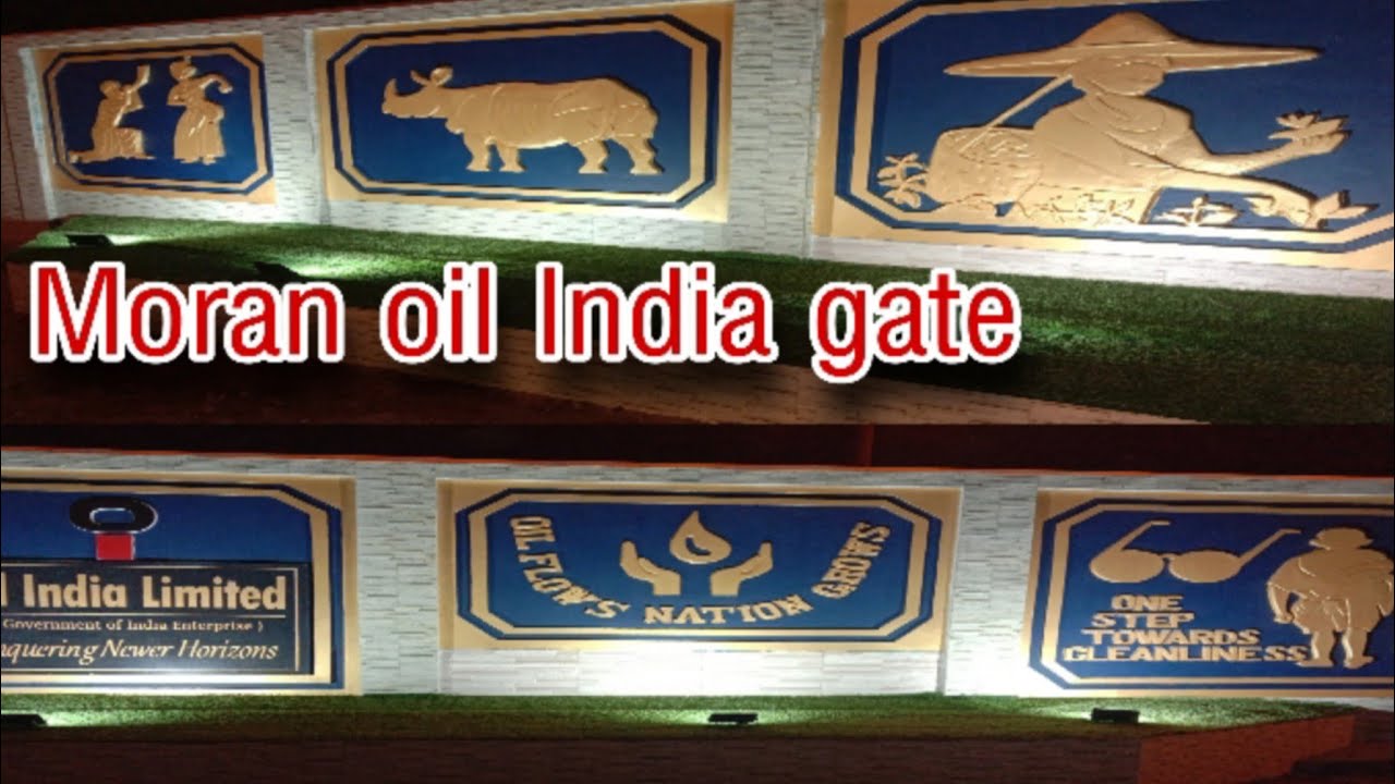 Moran oil India gate//cinematic video//2022//oil gate new opening - YouTube