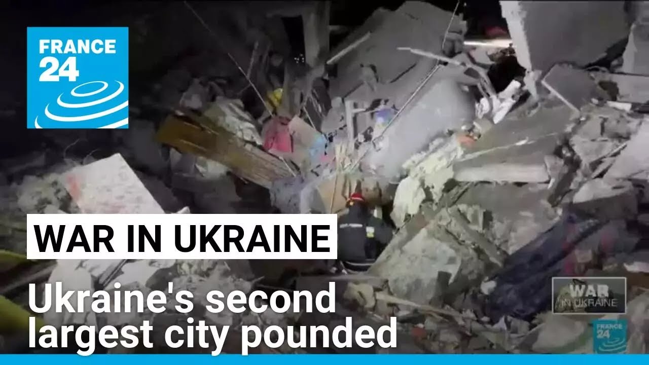 War in Ukraine: Ukraine's second largest city pounded • FRANCE 24 ...