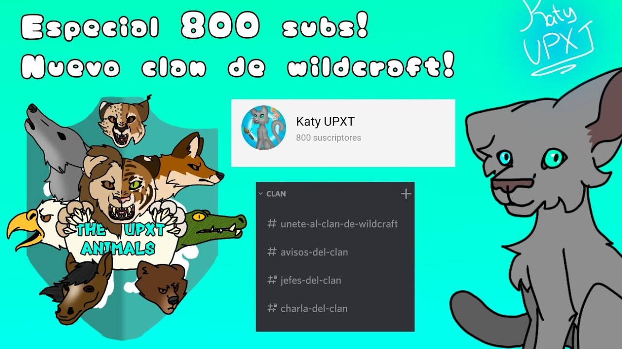 Nuevo Clan de Wildcraft! Especial 800 subs /New Wildcraft Clan! Special ...