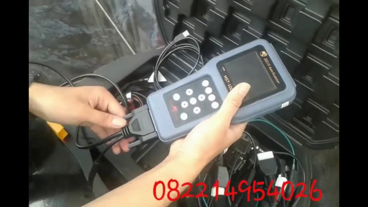 Scanner Motor Universal MST 100P Penggunaan ke Yamaha MIO J - YouTube