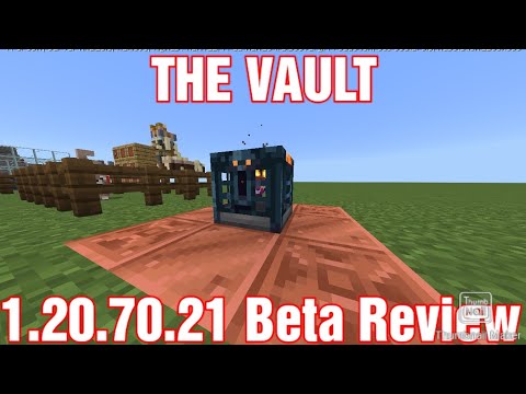 THE VAULT|Minecraft 1.20.70.21 Beta Review - YouTube