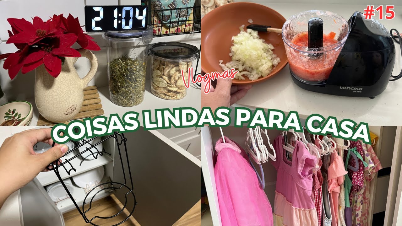 🎄COMPRAS FOFAS PARA A CASA e muita organização no quarto das meninas ...
