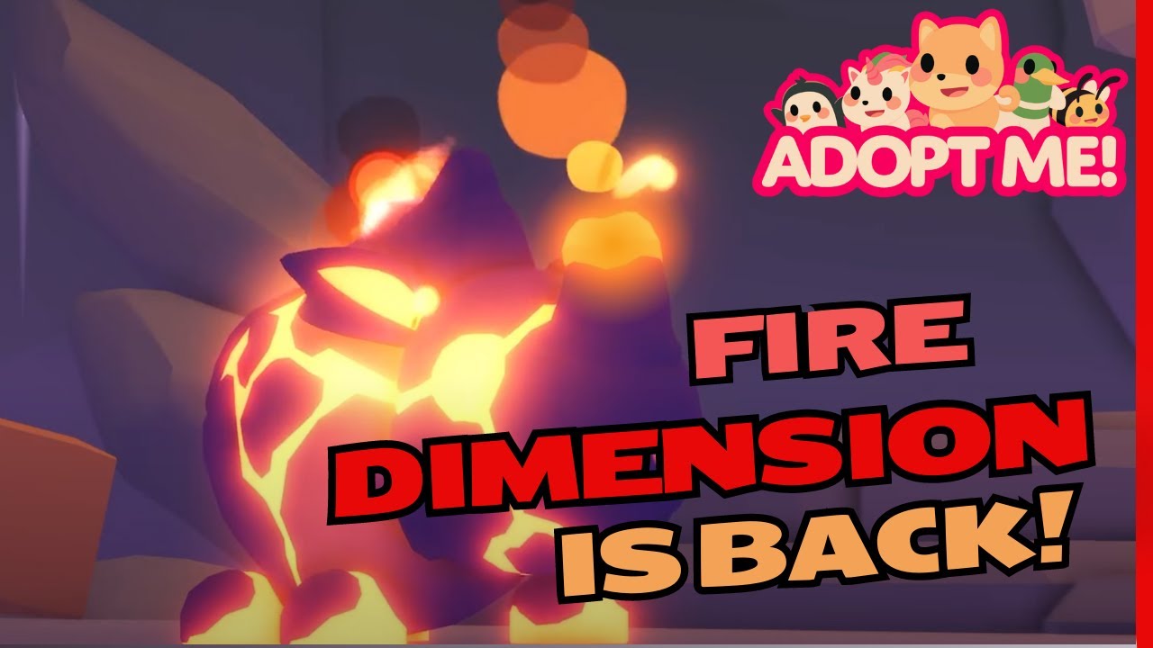 The 🔥 FIRE DIMENSION 🔥 RETURNS! Adopt Me Live - YouTube